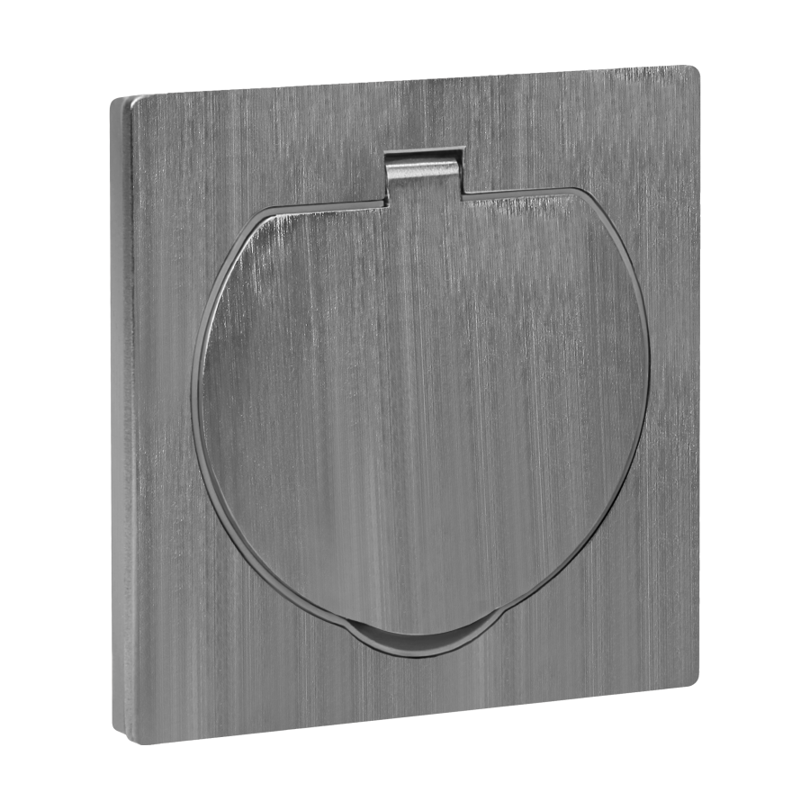 Hermetic, flush-fitting socket